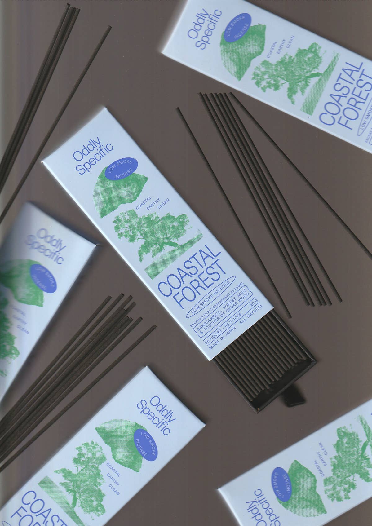 Oddly Specific Low Smoke Incense - Coastal Forest – Wren Boutique